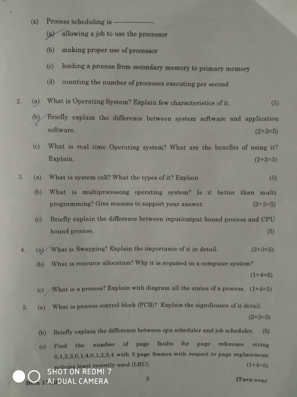 Operating System Question Paper 2022 | Question Paper Operating System ... Operating System Question Paper 2022 | Question Paper Operating System ...
