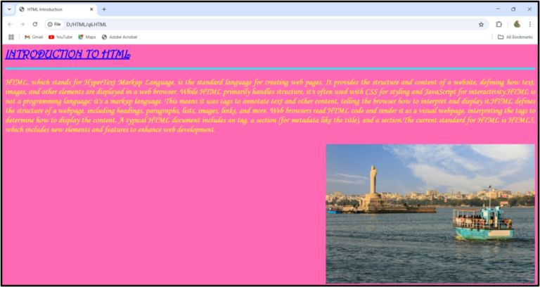 HTML practical Questions and Answers for Exam | Practical Questions ...