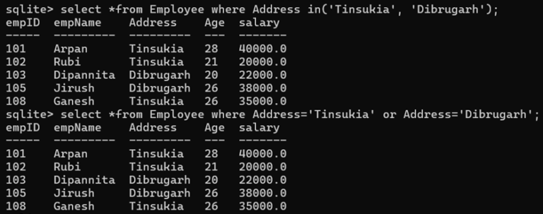 SQLite Practical Questions with Answers | SQLite Practice with ...