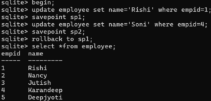 COMMIT, ROLLBACK and SAVEPOINT in SQL|TCL commands-COMMIT, ROLLBACK and ...