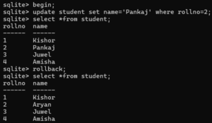 COMMIT, ROLLBACK and SAVEPOINT in SQL|TCL commands-COMMIT, ROLLBACK and ...