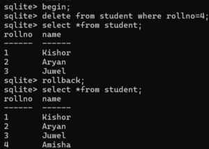 COMMIT, ROLLBACK and SAVEPOINT in SQL|TCL commands-COMMIT, ROLLBACK and SAVEPOINT - Computer ...
