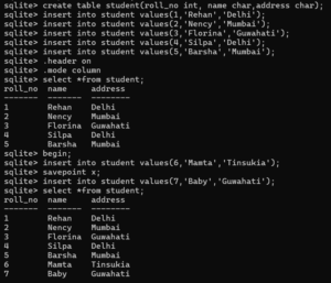COMMIT, ROLLBACK and SAVEPOINT in SQL|TCL commands-COMMIT, ROLLBACK and SAVEPOINT - Computer ...